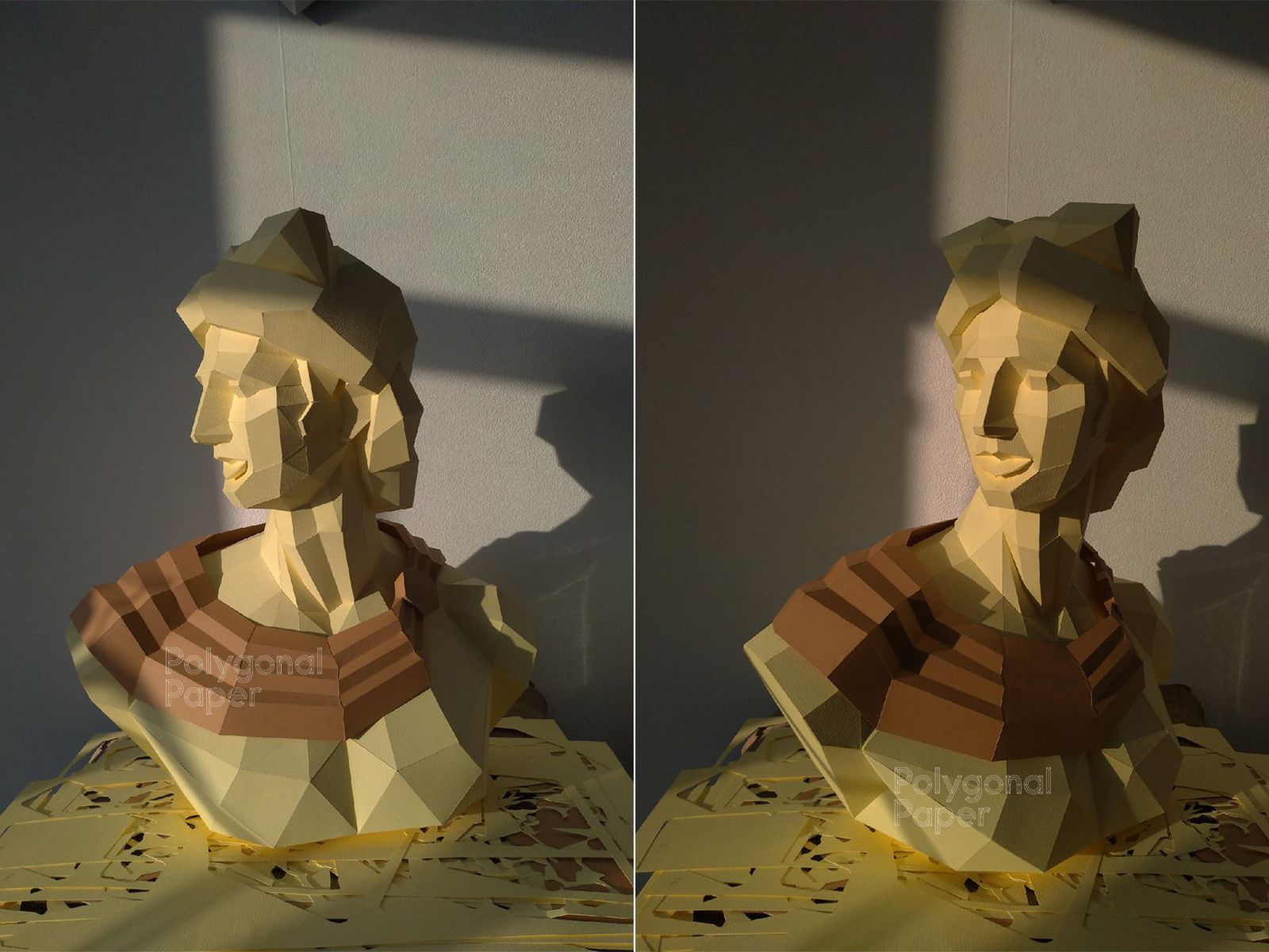 Polygonal Paper — Apollo: Papercraft Scheme for Printing