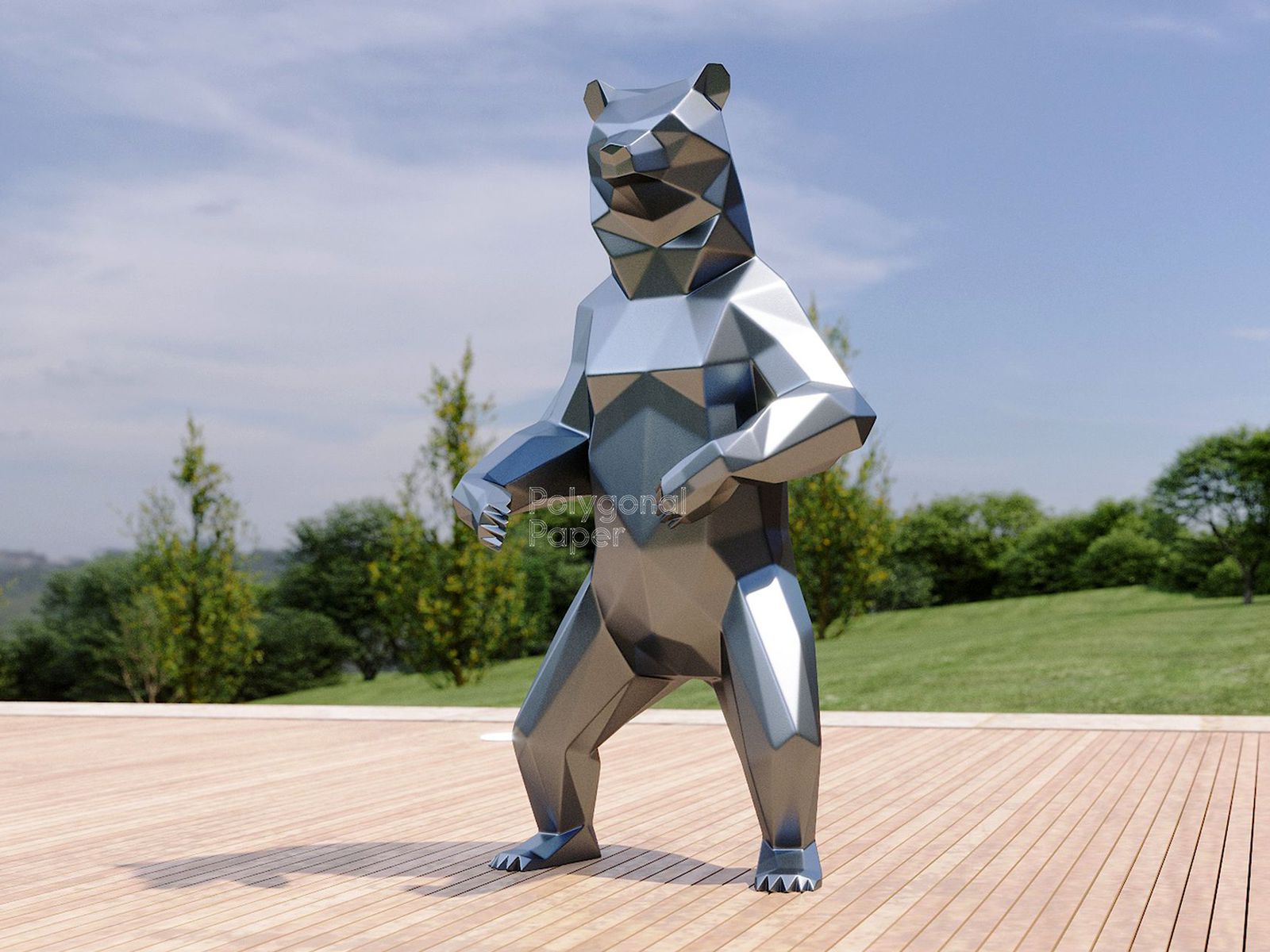 Polygonal Paper — Metal templates