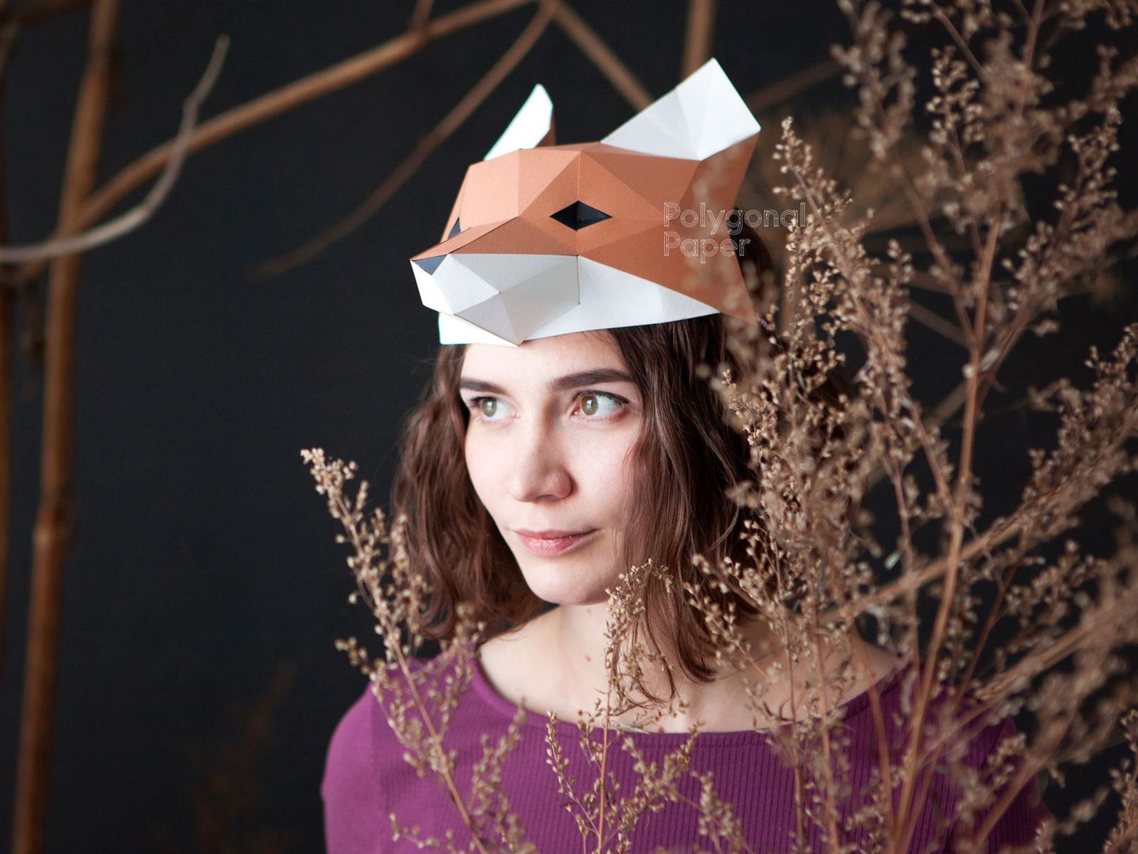 Polygonal Paper — Bear: Papercraft Scheme for Printing